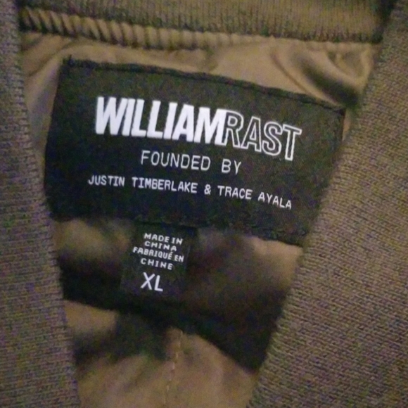 William Rast | Jackets & Coats | New William Rast Bomber Jacket Sz Xl ...